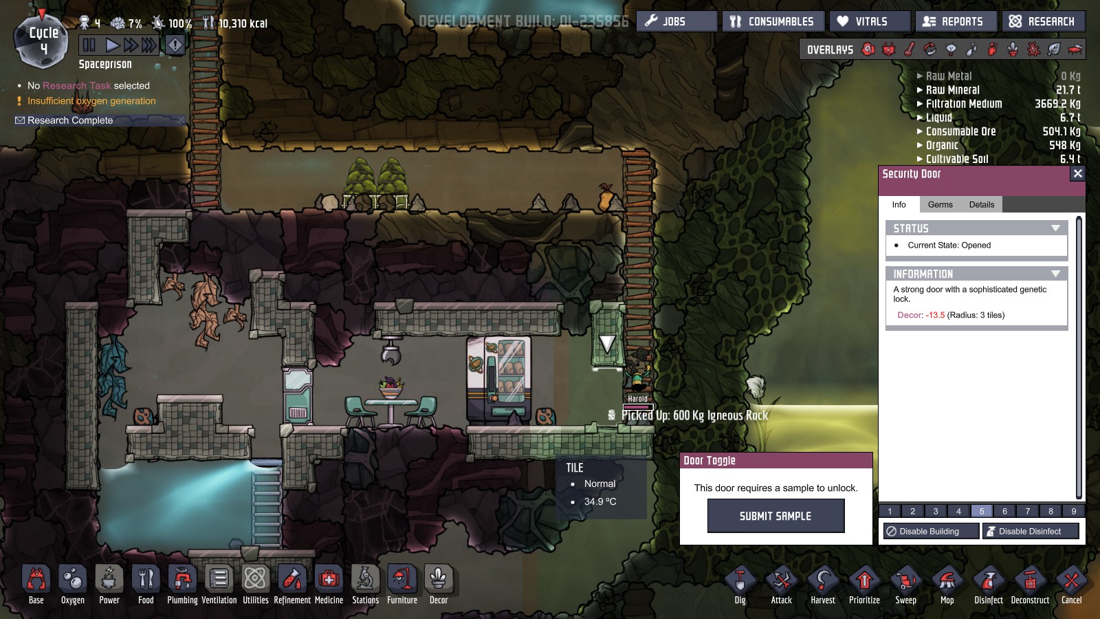 » Oxygen Not Included (Oil Update, Early Access Review)